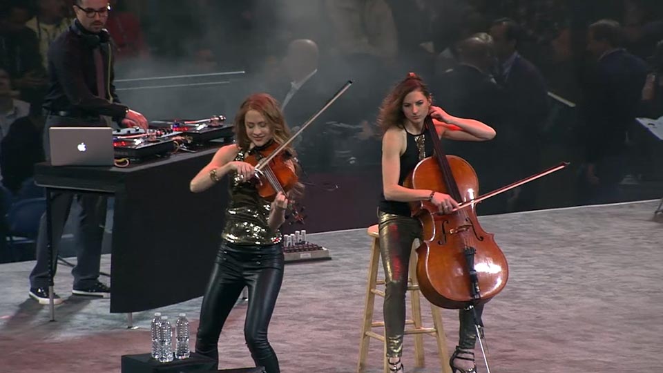 Amazing Electric String Quartet! Emerald Electric Strings!