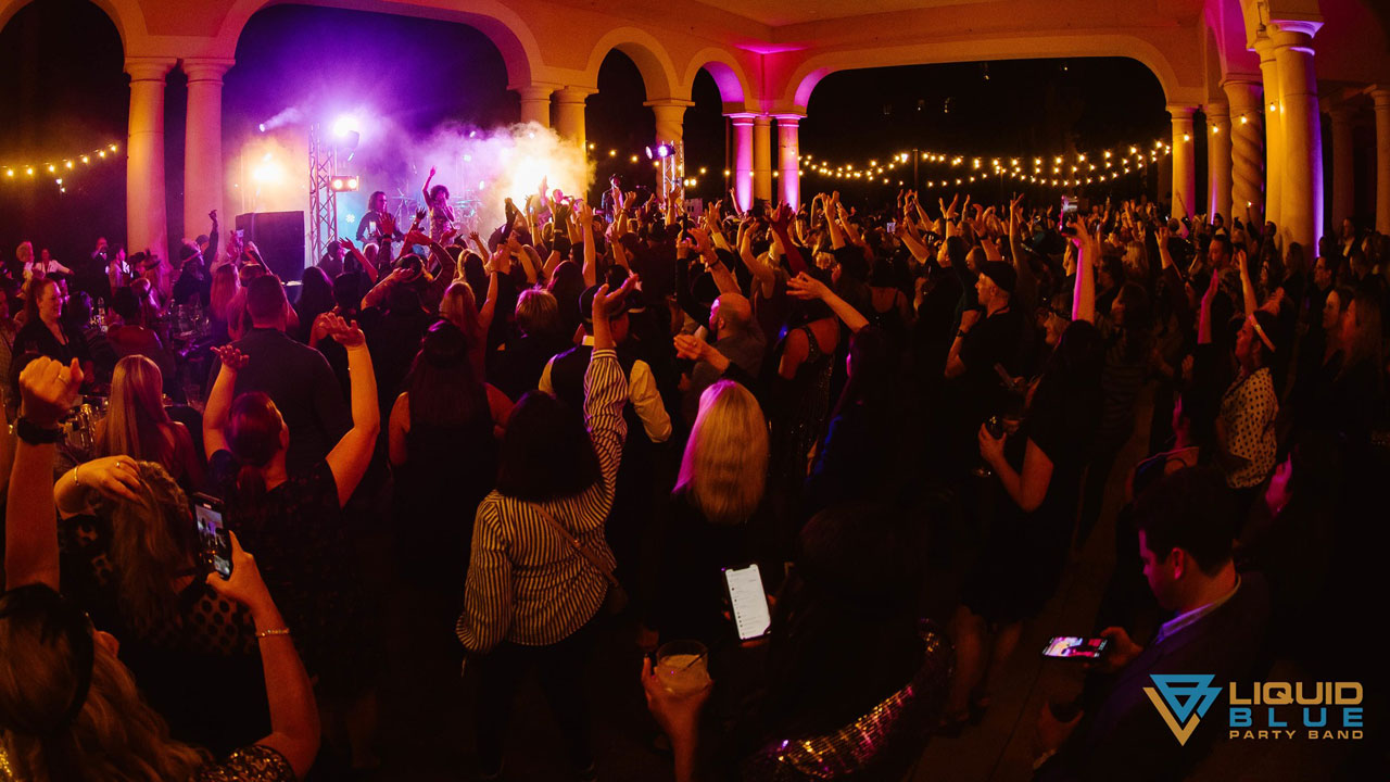 Awesome Liquid Blue Band for Corporate, Weddings, & Parties!